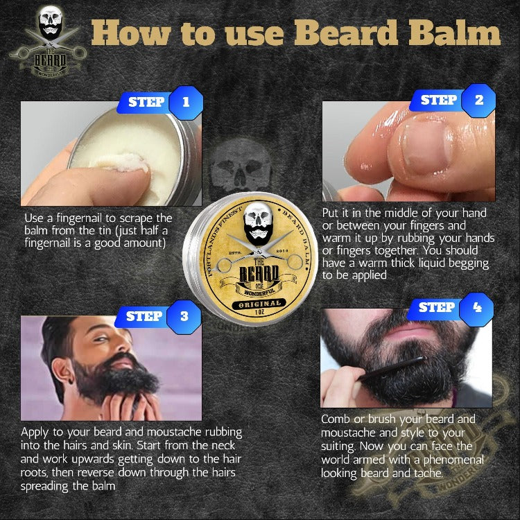 What does beard balm do store